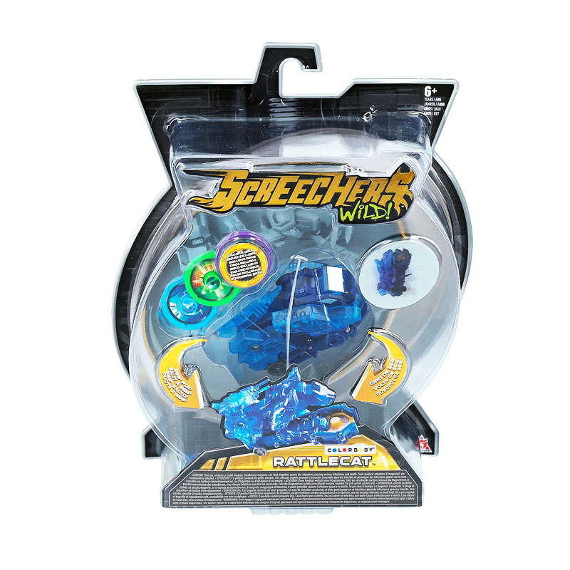 Vehículos Screechers Wild Serie 2.1 Rattlecat - Kilumio