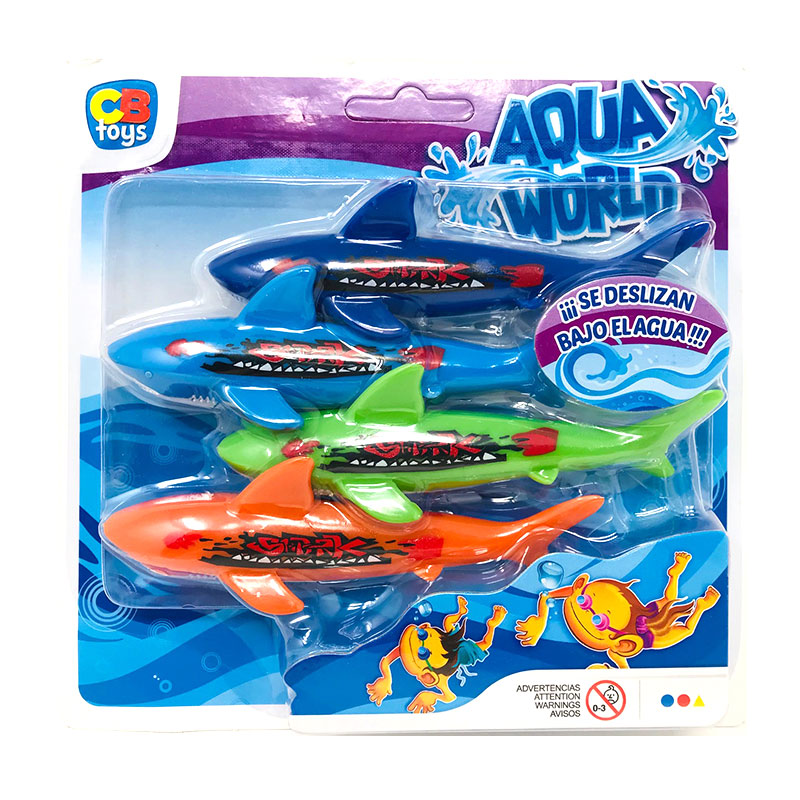 Juego acuático tiburones Aqua World Cb Toys - Kilumio