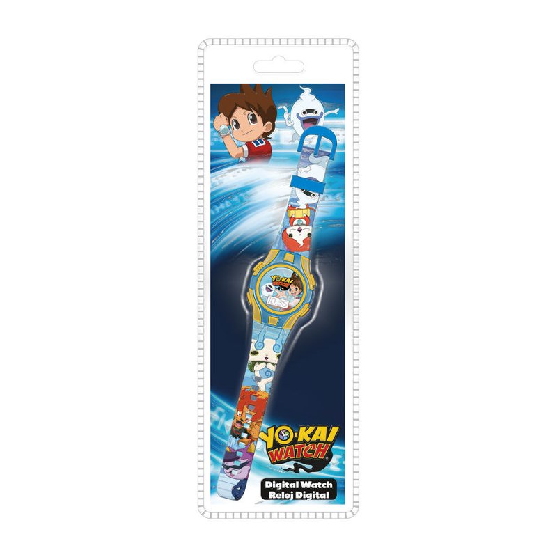 Reloj digital Yokai Watch azul - Kilumio
